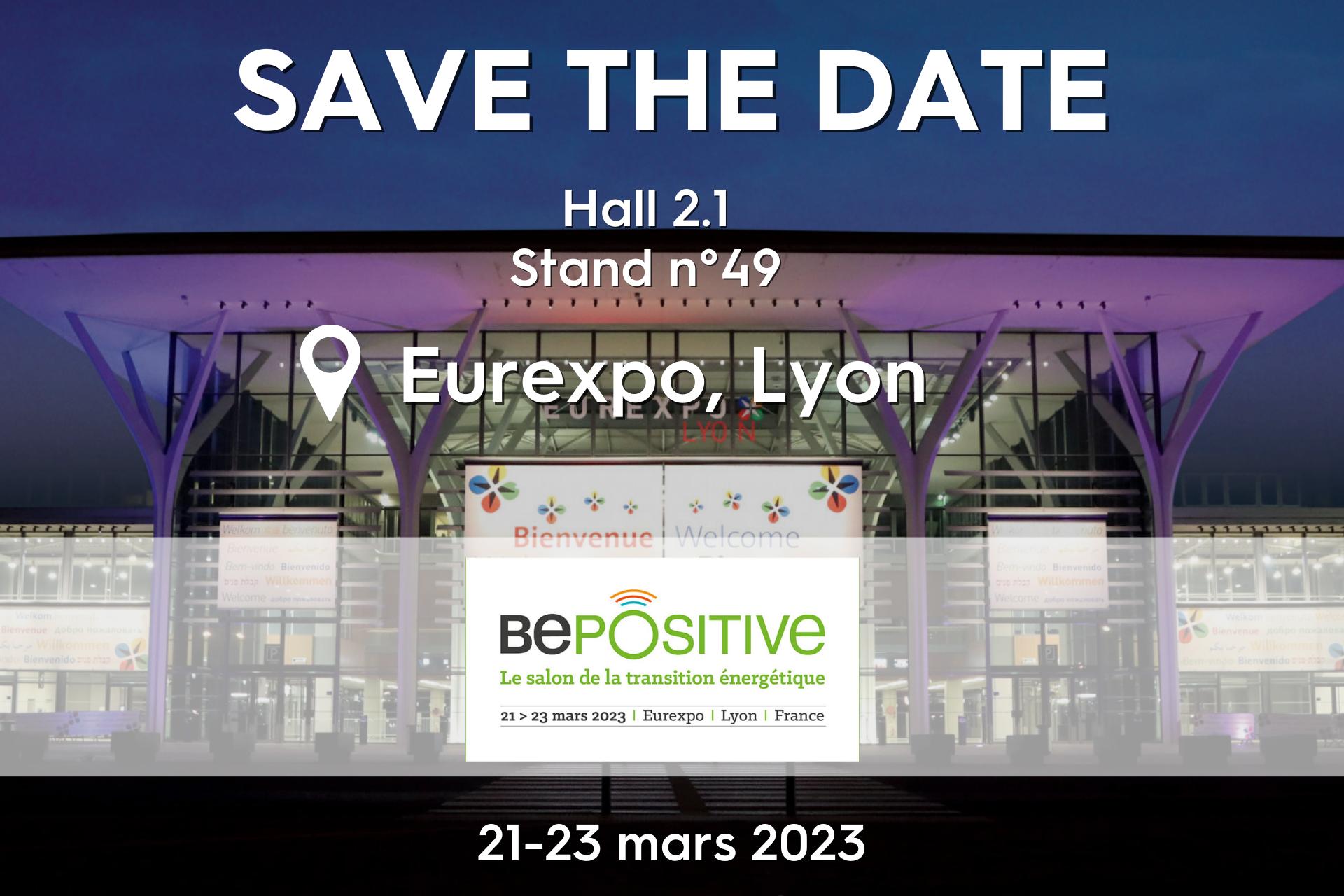 Be Positive 2023 Lyon : le salon de la transition énergétique | Ubbink