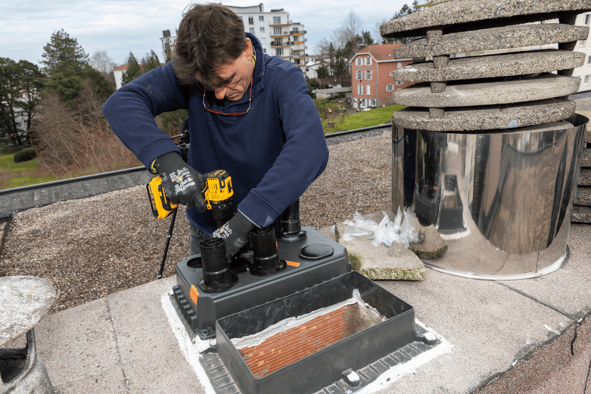 INÉDIT : 1ère installation du Rolux Multiflex Ubbink à Bayonne | Ubbink